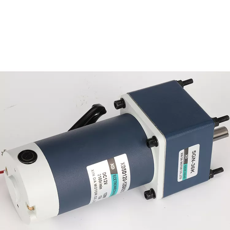 Wholesale 12V24V permanent magnet DC deceleration motor 120W high power ...