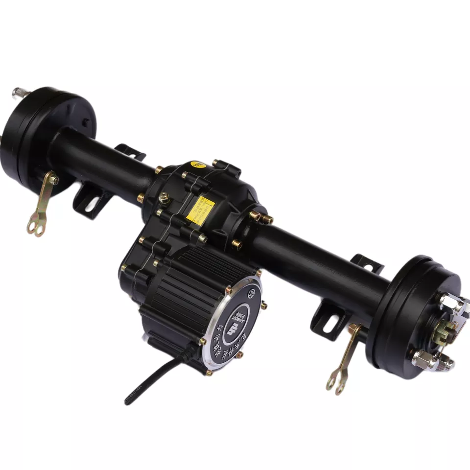 Wholesale 48v 1000W Brushless Differential Motor Rear Axle Assembly ev ...